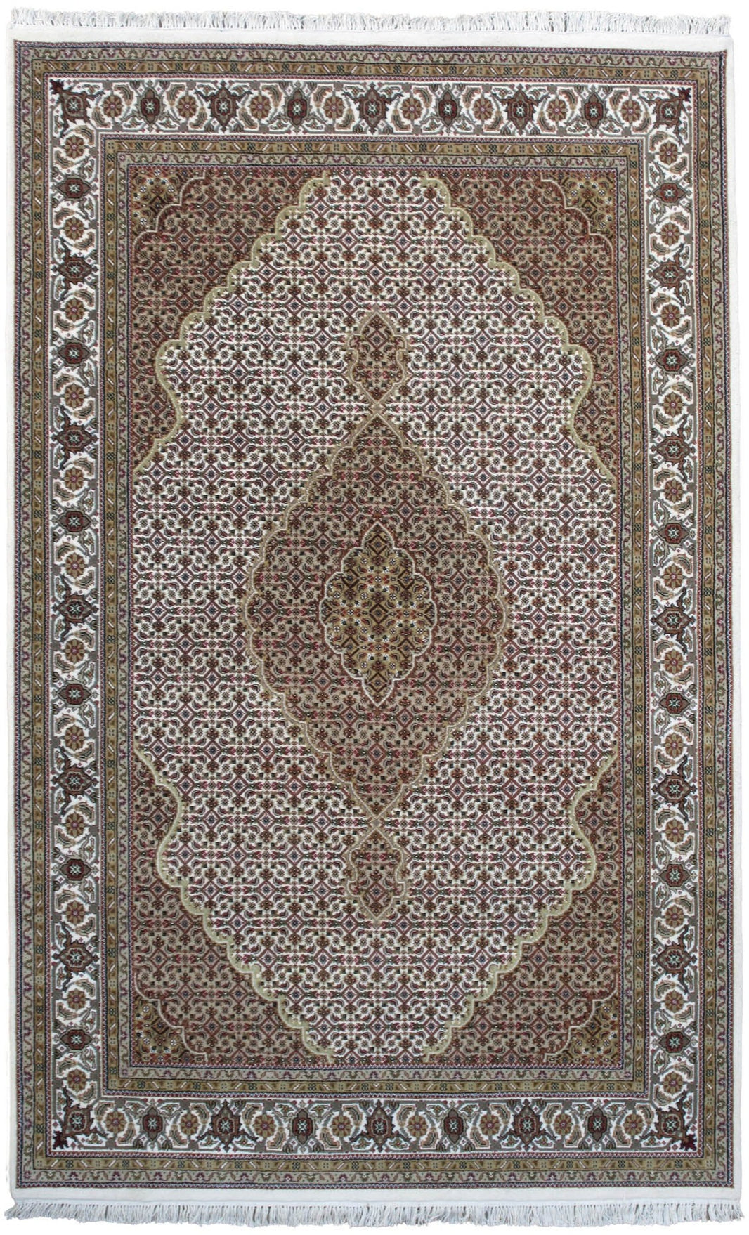 Hand-Knotted Persian Tabriz Rug - Ref: 3248 - 610 x 391cm – Little-Persia