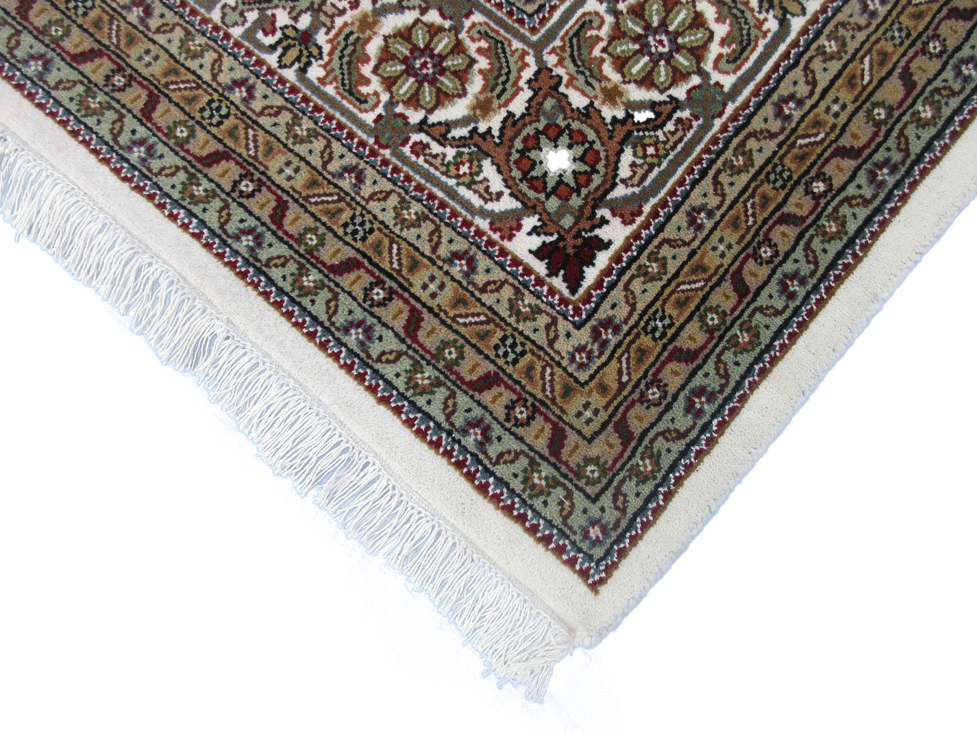 Indian Mahi Tabriz Rug - 371 x 275cm - Ref: 3438 – Little-Persia