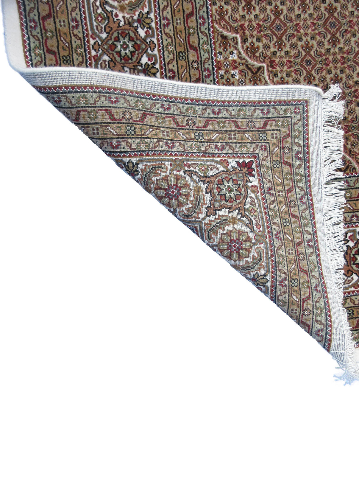 Indian Mahi Tabriz Rug - 371 x 275cm - Ref: 3438 – Little-Persia