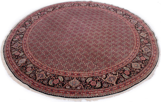 Hand-Knotted Chinese Mahi Tabriz Round Rug - Ref: 3375 - 240 x 240cm ...