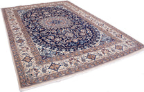 Hand-Knotted Persian Nain Rug - Ref: 3383 - 350 x 250cm – Little-Persia