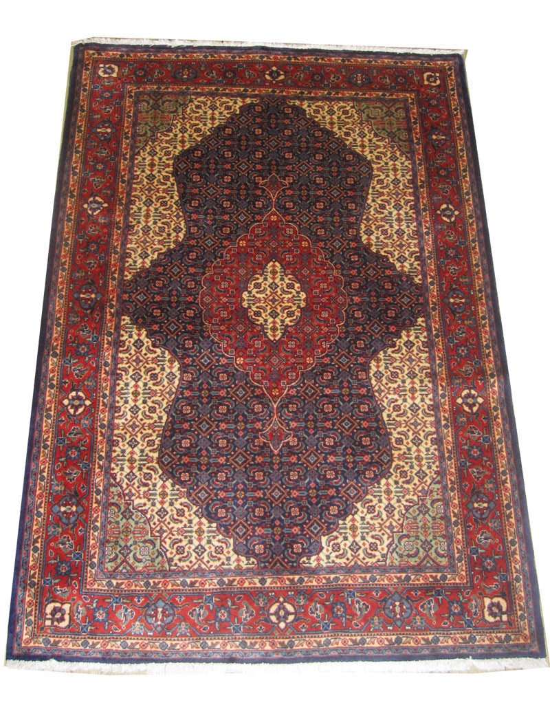 Hand-Knotted Persian Sarouk Rug - Ref: 1479 - 153 x 107cm – Little-Persia