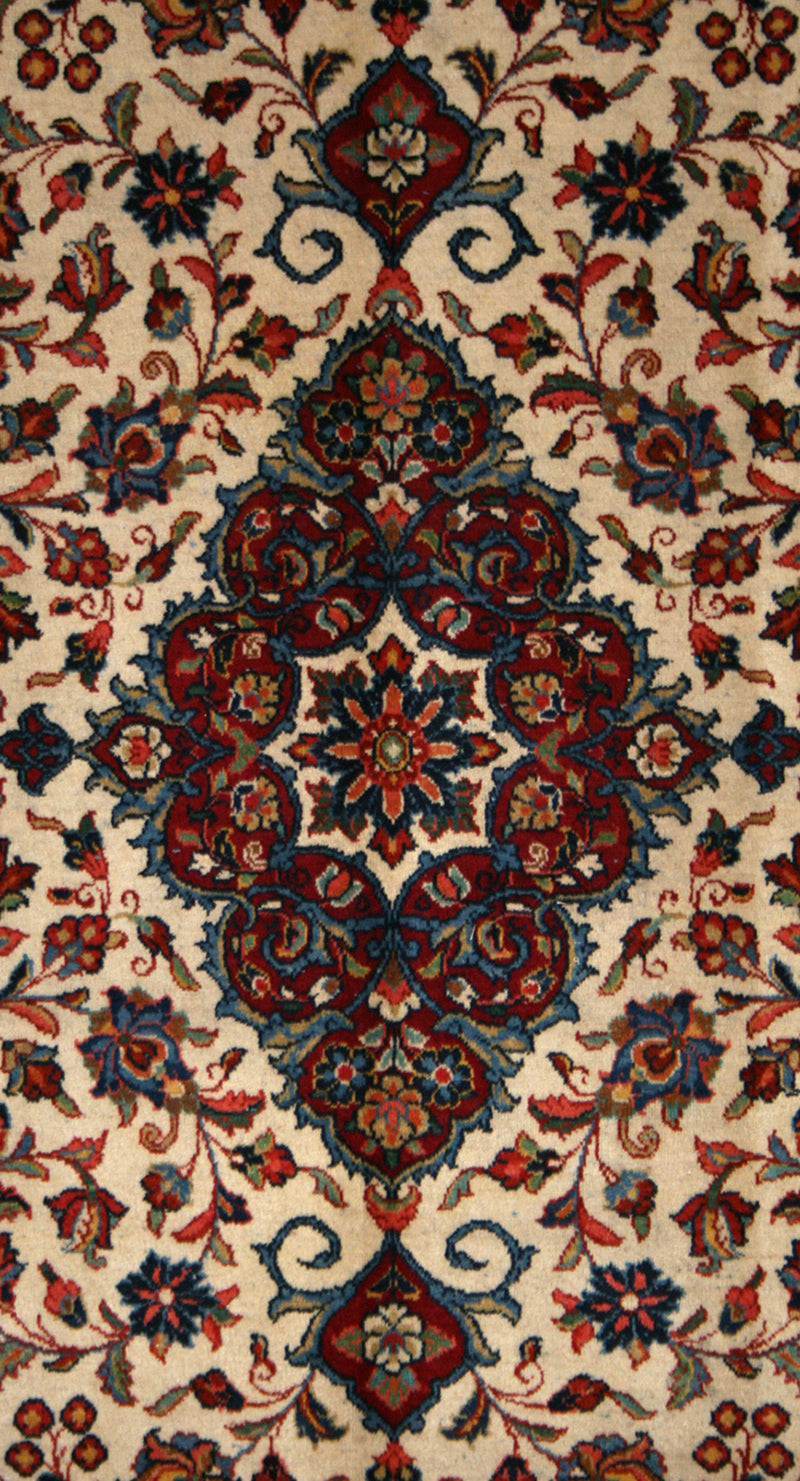 Hand-Knotted Semi-Antique Persian Sarouk Rug - Ref: 1556 - 458 x 315cm ...