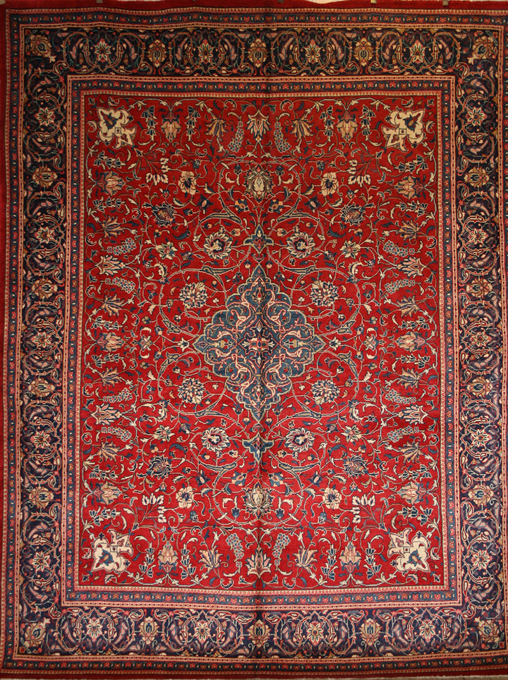 Hand-Knotted Semi-Antique Persian Ahar Rug - Ref: 173 - 392 x 304cm ...