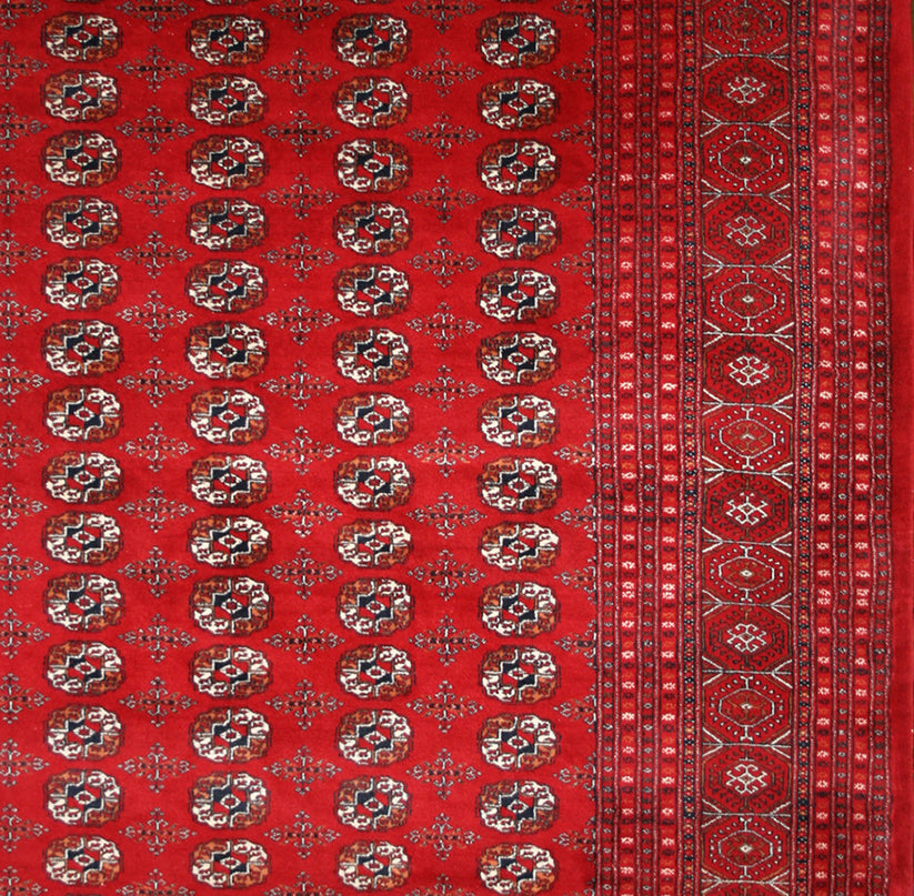 Hand-Knotted Pak-Persian Bokhara Rug - Ref: 1796 - 565 x 370cm – Little ...