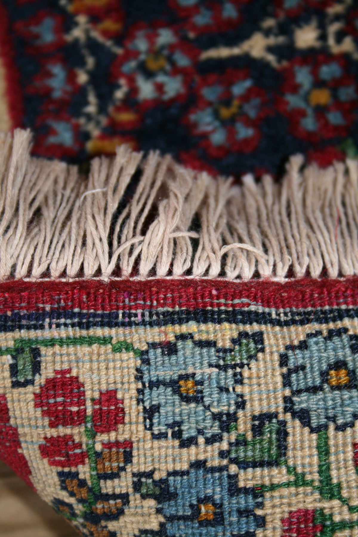 Hand-Knotted Antique Persian Yazd Rug - Ref: 11838 - 235 x 139cm ...