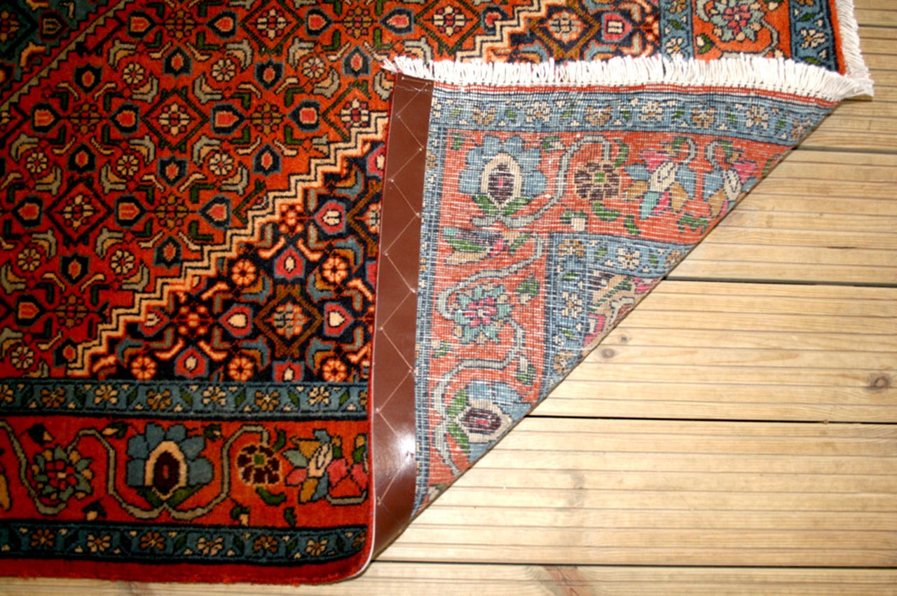 Hand-Knotted Persian Bijar Rug - Ref: 2183 - 205 x 133cm – Little-Persia