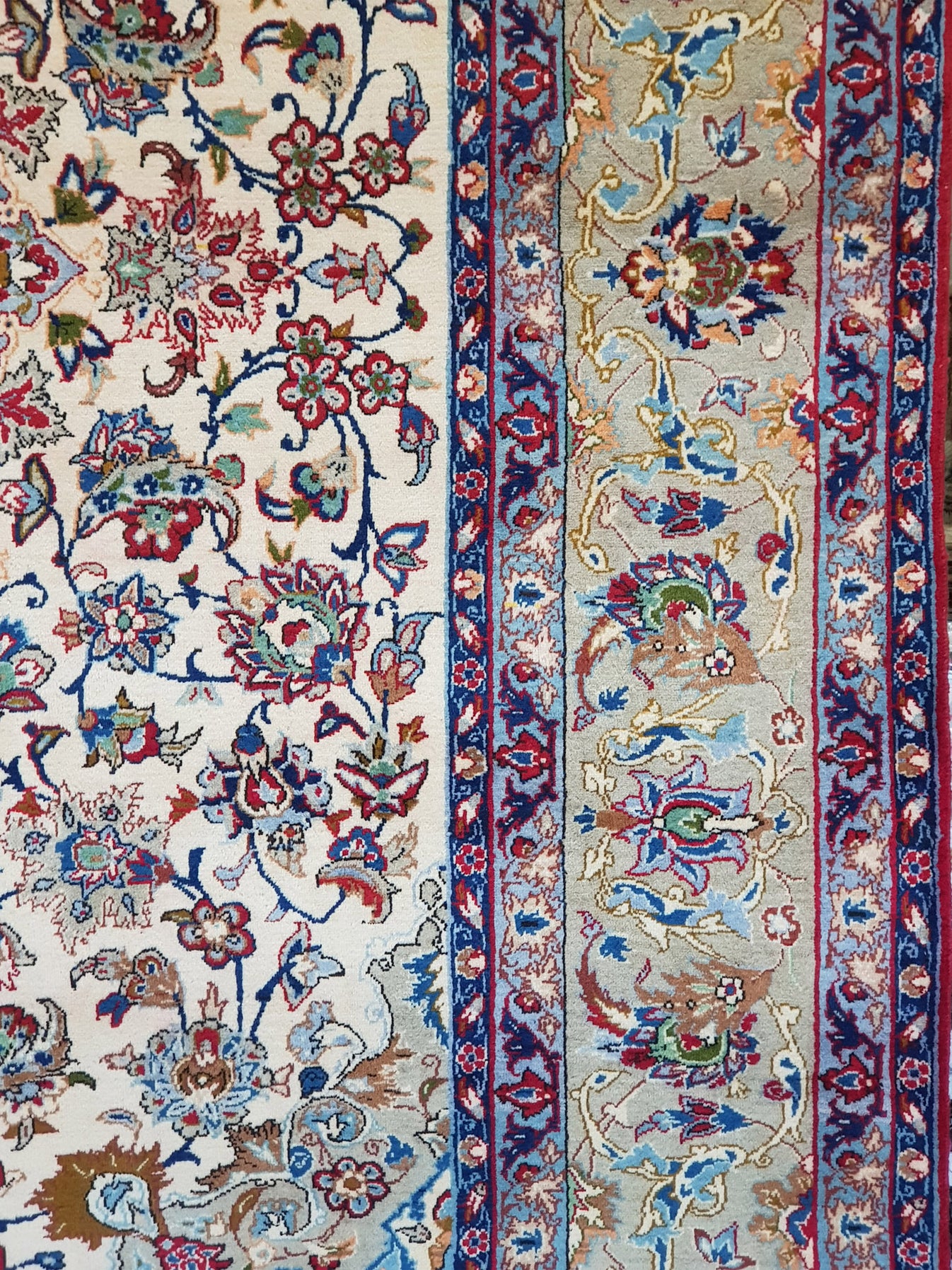 Hand-Knotted Persian Najafabad Rug - Ref: 2572 - 368 x 250cm – Little ...