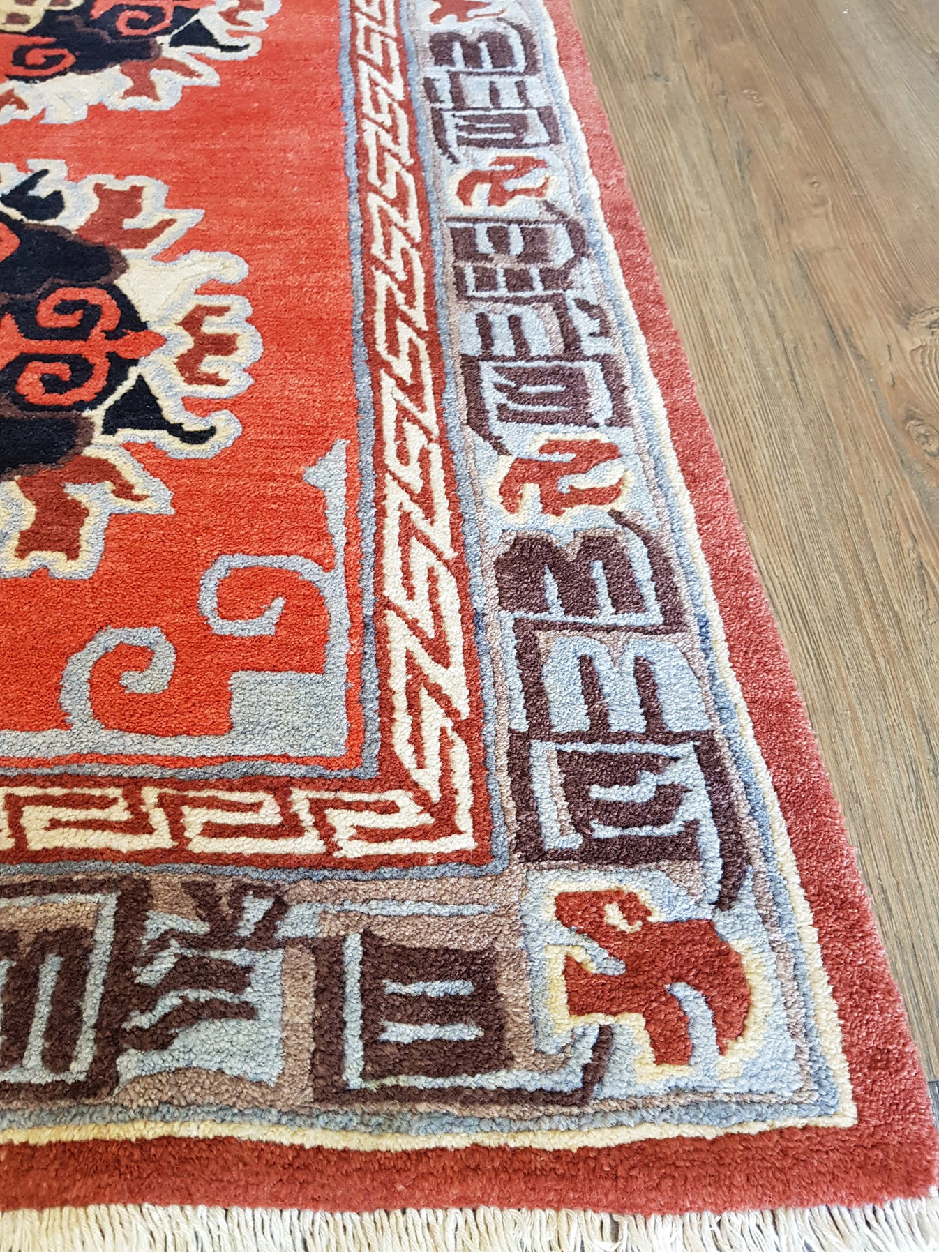 Hand-Knotted Chinese 130 Line Rug - Ref: 2597 - 175 x 93cm – Little-Persia