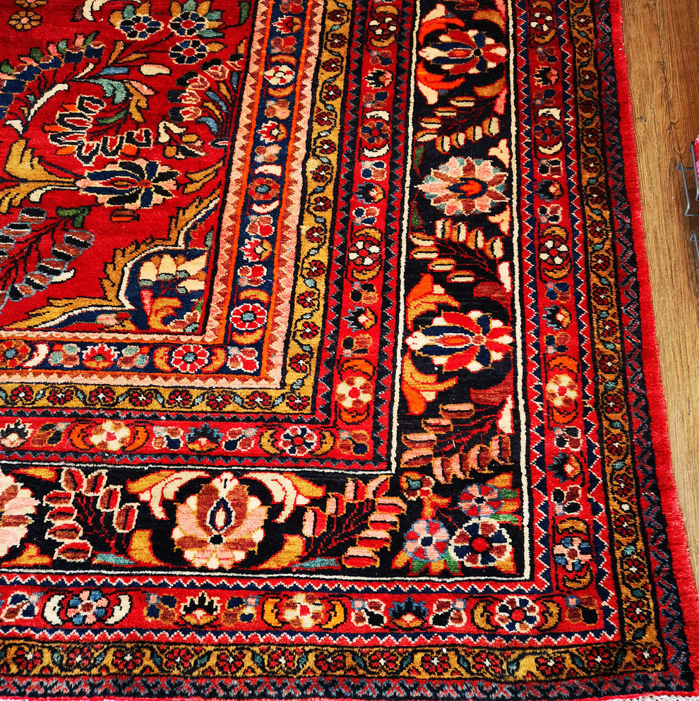 Hand-Knotted Semi-Antique Persian Lilian Rug - Ref: 2780 - 400 x 305cm ...