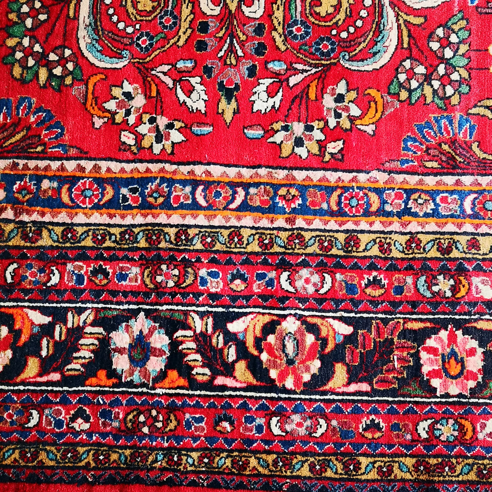 Hand-Knotted Semi-Antique Persian Lilian Rug - Ref: 2780 - 400 x 305cm ...