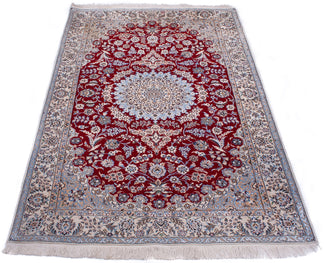 Hand-Knotted Persian Nain Rug - Ref: 3070 - 176 x 110cm – Little-Persia