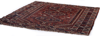 Hand-Knotted Antique Persian Shiraz Square Rug - Ref: 3271 - 175 x ...