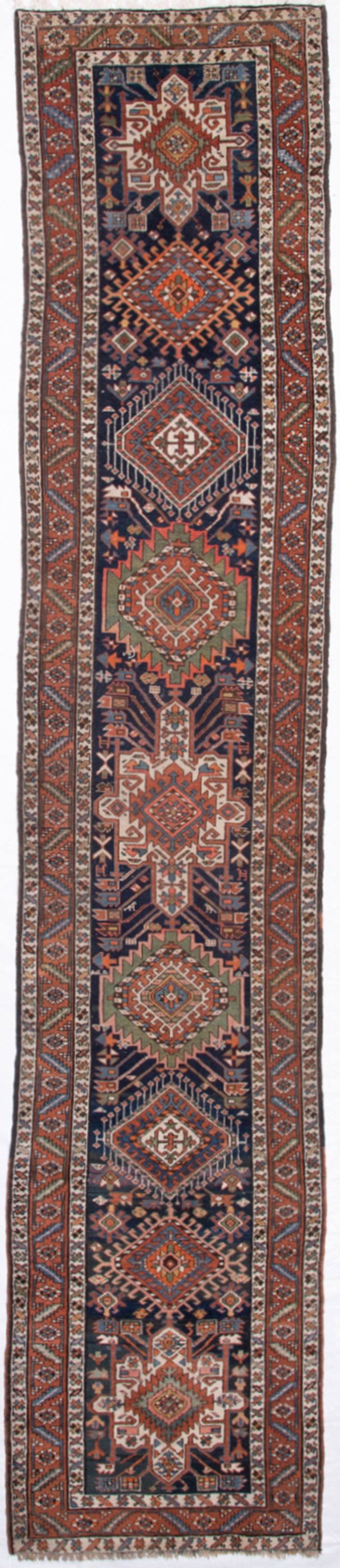 Hand-Knotted Persian Hamadan Rug - Ref: 1888 - 193 x 140cm – Little-Persia