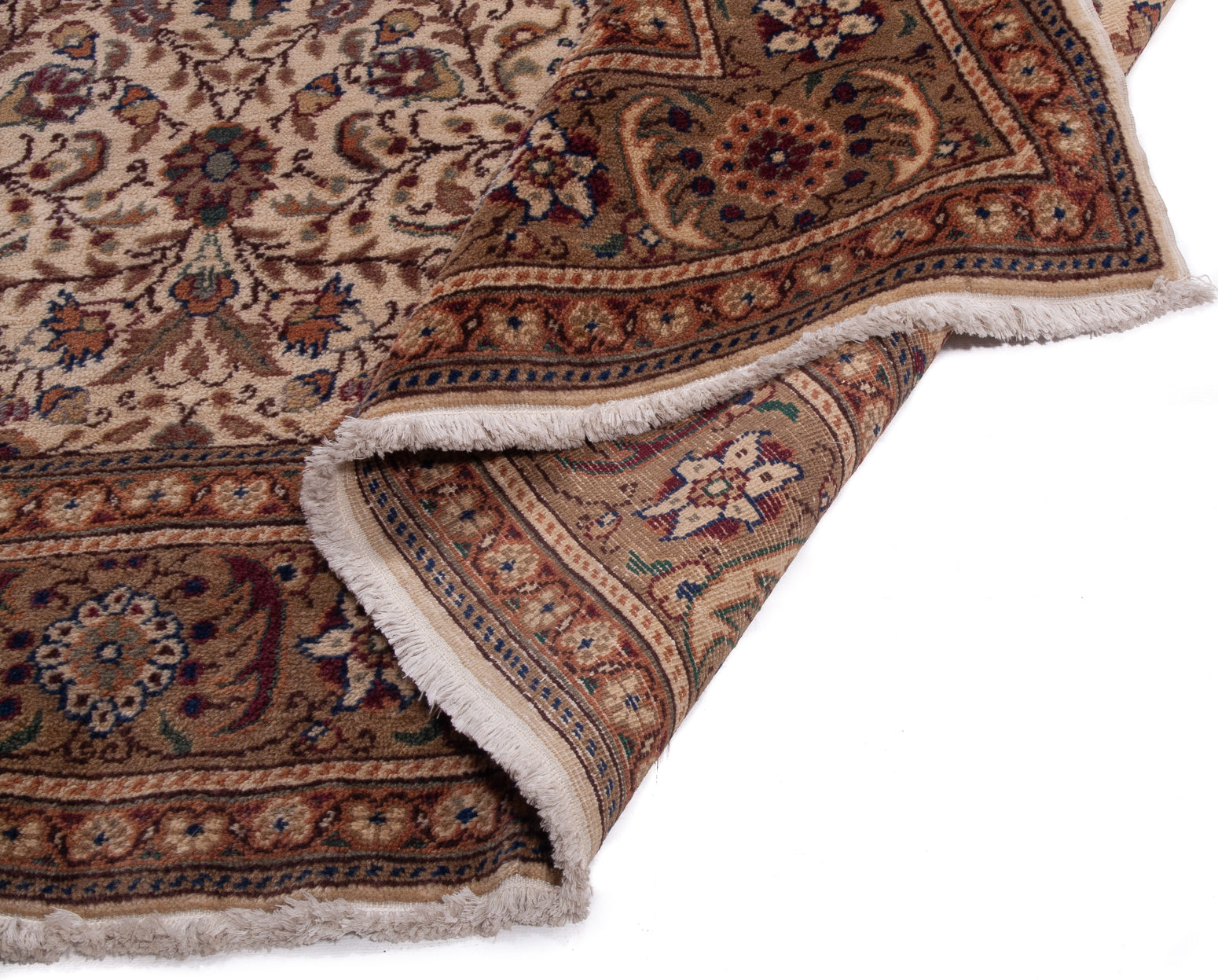 Hand-Knotted Semi-Antique Turkish Kayseri Rug - Ref 3298 - 220 x 156cm ...