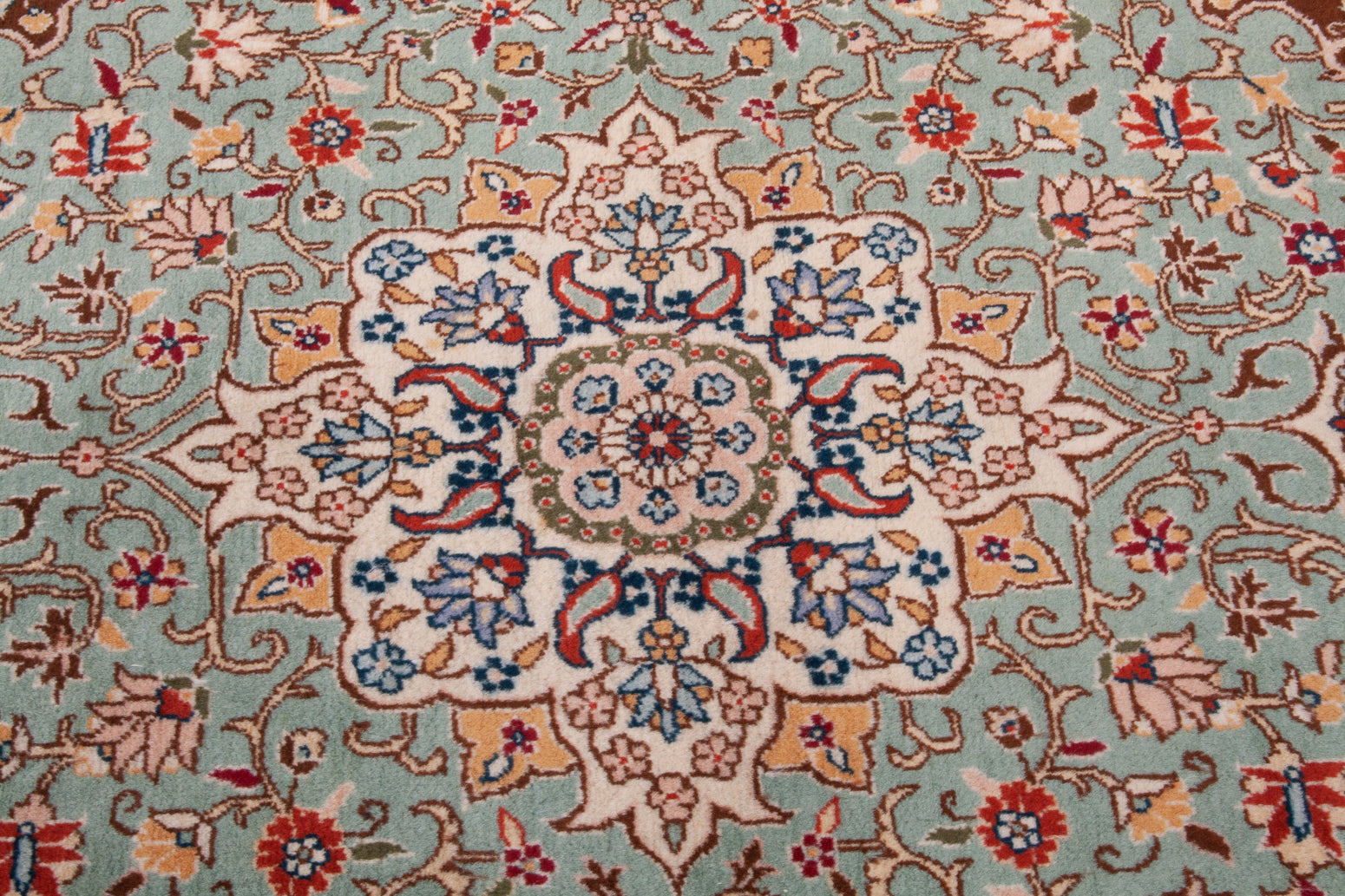 Hand-Knotted Persian Qom Rug - Ref: 3312 - 155 x 100cm – Little-Persia