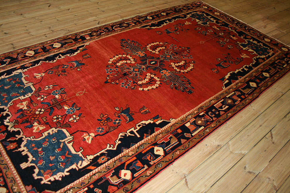 Hand-Knotted Semi-Antique Persian Lori Rug - Ref: 466 - 345 x 177cm – Little-Persia